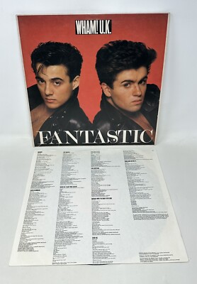 WHAM! U.K. Fantastic 1983 Vinyl LP Columbia BFC 38911 George Michael | eBay