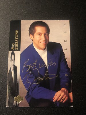 1994 Upper Deck Up Close Roy Firestone AUTO | eBay