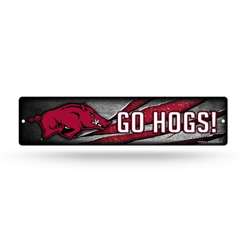Arkansas Razorbacks NCAA 16" Street Sign for garage, office, man cave ...