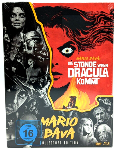 Mario Bava Black Sunday Limited Edition Blu-ray / DVD Mediabook BRAND ...