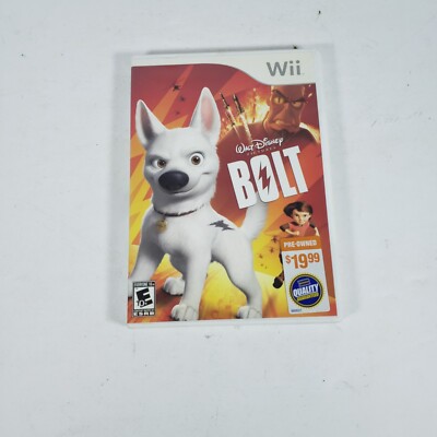 DISNEY BOLT WII NINTENDO VIDEO GAME 712725005221 | eBay
