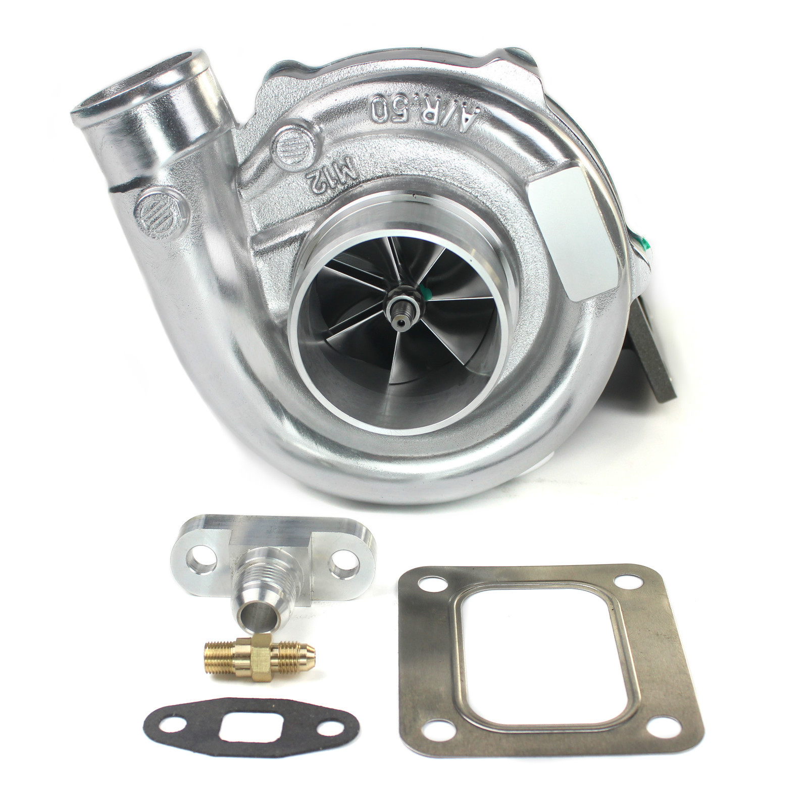 T67 T04Z T04R Dual Ceramic Ball Bearing Turbo Billet Compressor Wheel ...