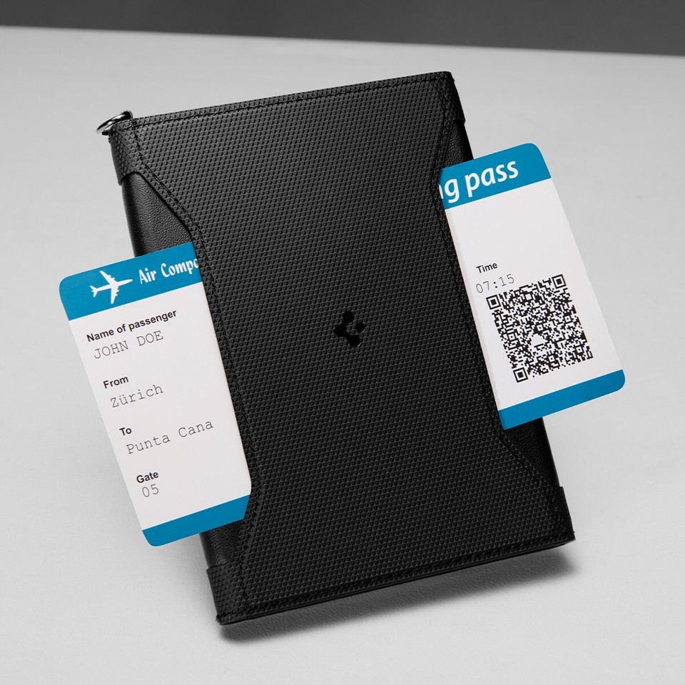 Spigen Passport Holder with RFID Blocking Technology + Sim Card Ejector ...