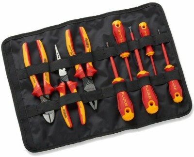 Fluke INSULATED HAND TOOLS STARTER KIT FLUIKST7 8-Pieces Hardened *USA ...