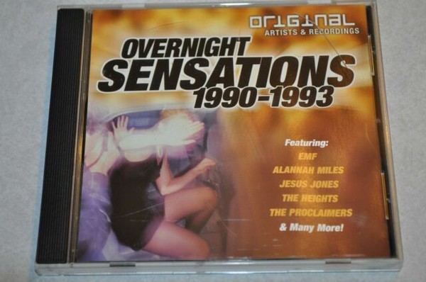Overnight Sensations 1990-1993 CD Compass Productions Not for sale ...