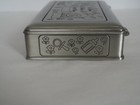 Vintage Engraveable Video Memory Trinket Baby Silver Keepsake Box | eBay