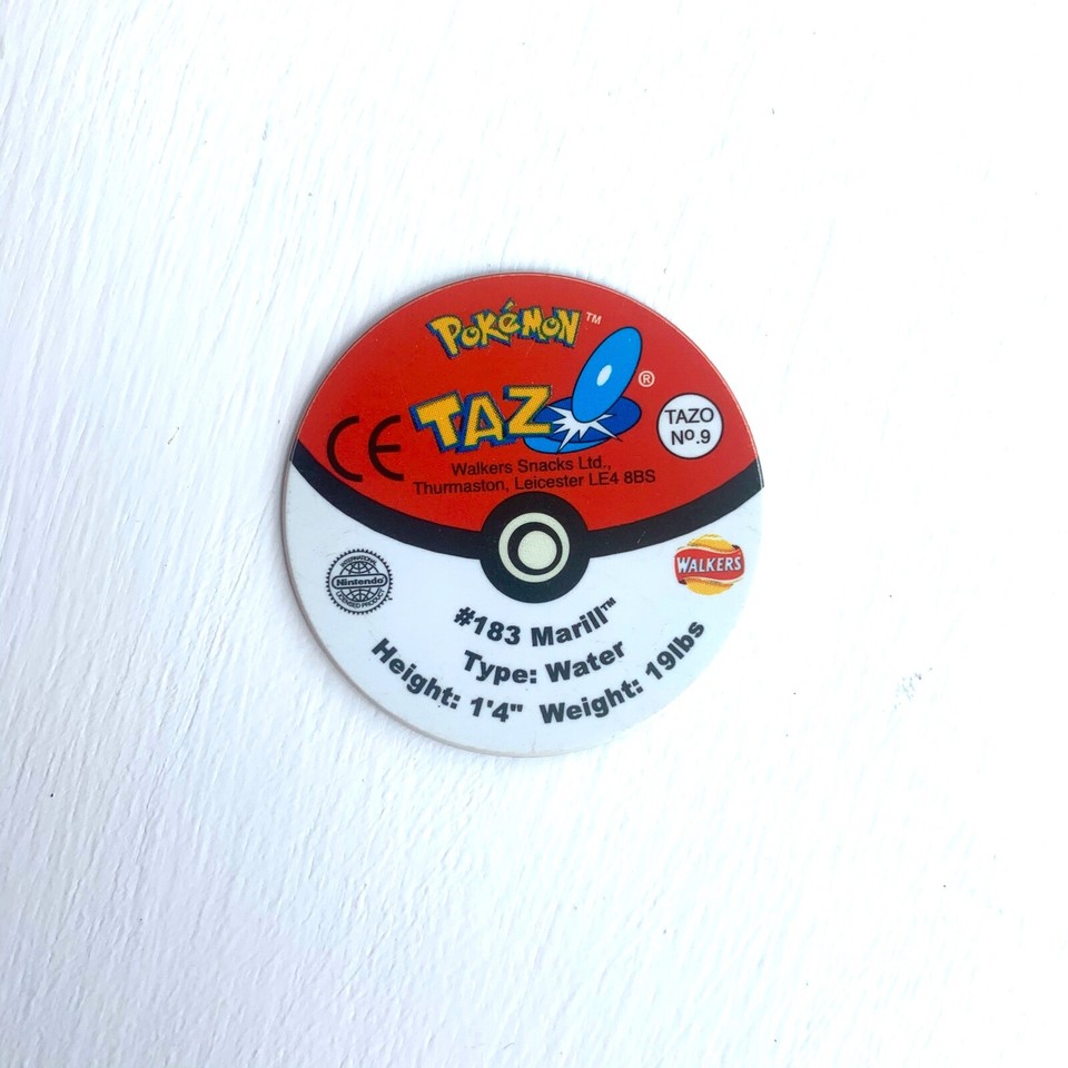 2001 POKEMON TAZO'S - Vintage- Walkers Tazos/Pogs - Take your pick in ...