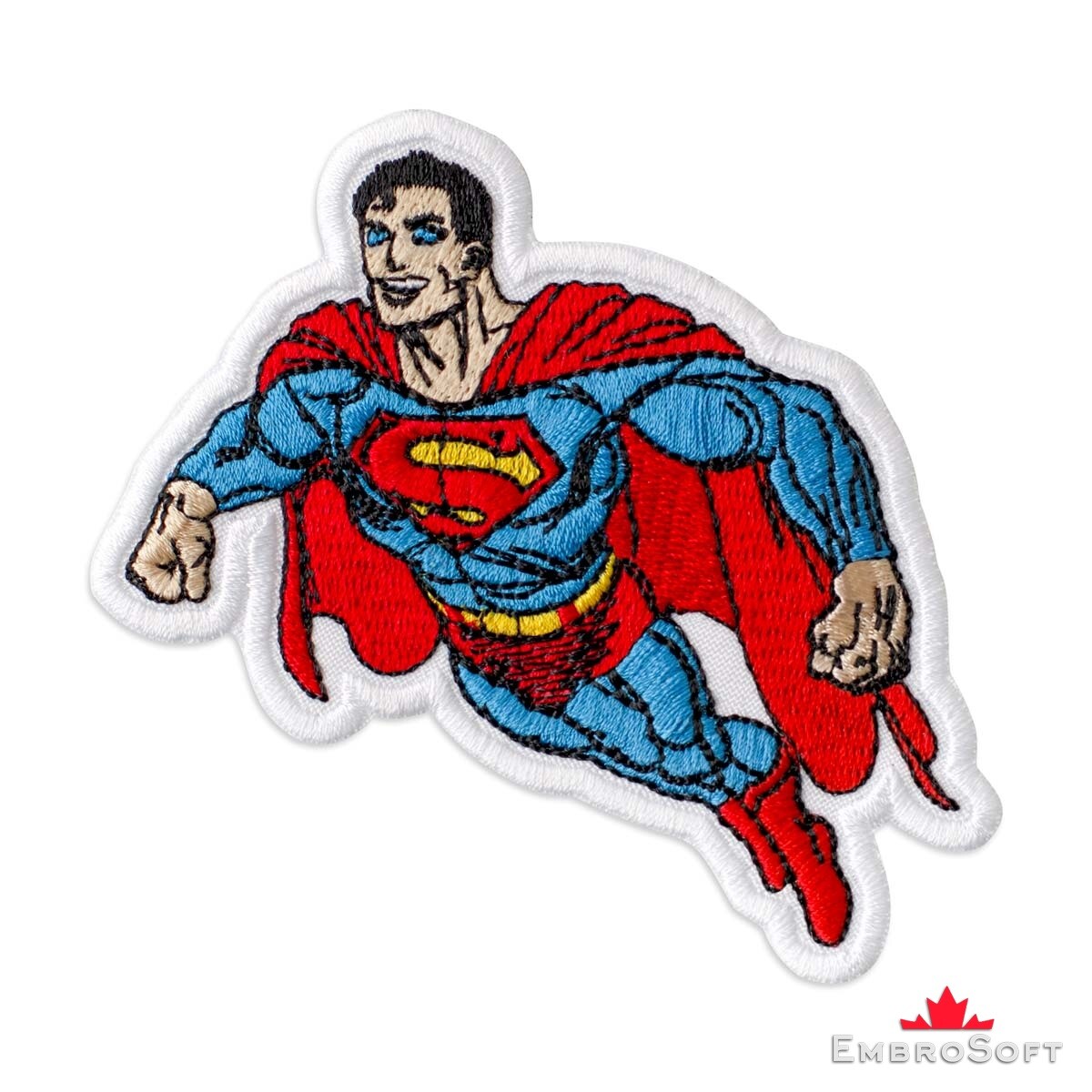 Superman Superhero Comics Embroidered Patch Iron On / Sew On SIZE: 3 ...