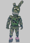 FNAF ANIMATRONIC DARK SPRINGTRAP action figure size 8" Five Nights at ...