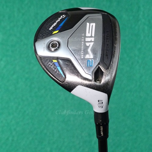 TaylorMade SIM 2 Titanium Fairway 19° 5 Wood Tensei AV Blue Raw ...