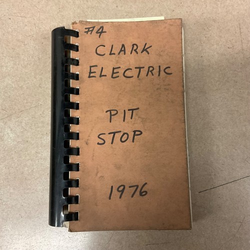 Clark ELECTRIC PIT STOP SPECIFICATION MANUAL FORK LIFT TRUCK SPEC GUIDE ...