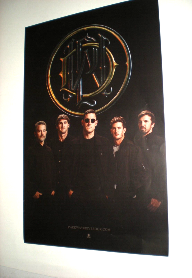 POSTER by parkway drive DARKER STILL Limited For the band release album ...