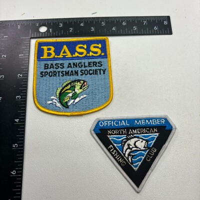 2 Patches 2 MIXED Fishing Patch Lot (Angler, Fish) 43E9 | eBay