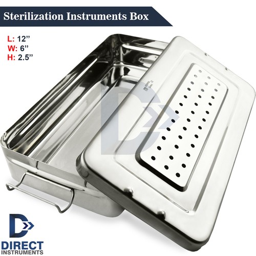 Dental Surgical Instrument Box Cassette Autoclave Sterilization ...