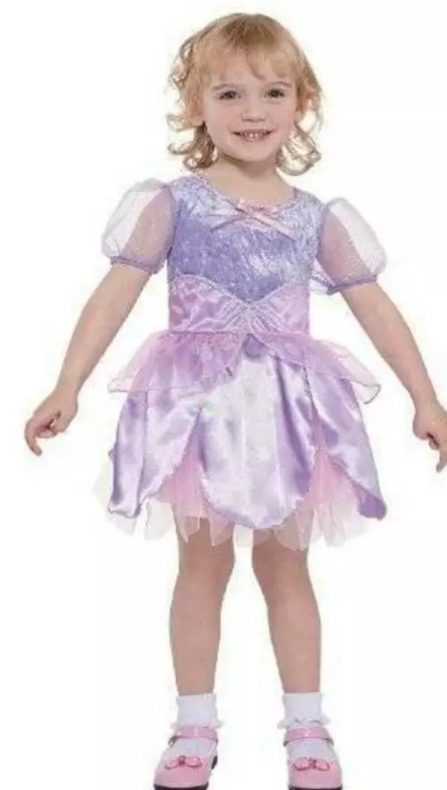 PURPLE PIXIE FAIRY PRINCESS DRESS HALLOWEEN COSTUME S… - Gem