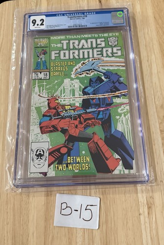 The Transformers Issue #18 “Blaster and Straxus Battle!” (1986) Marvel ...