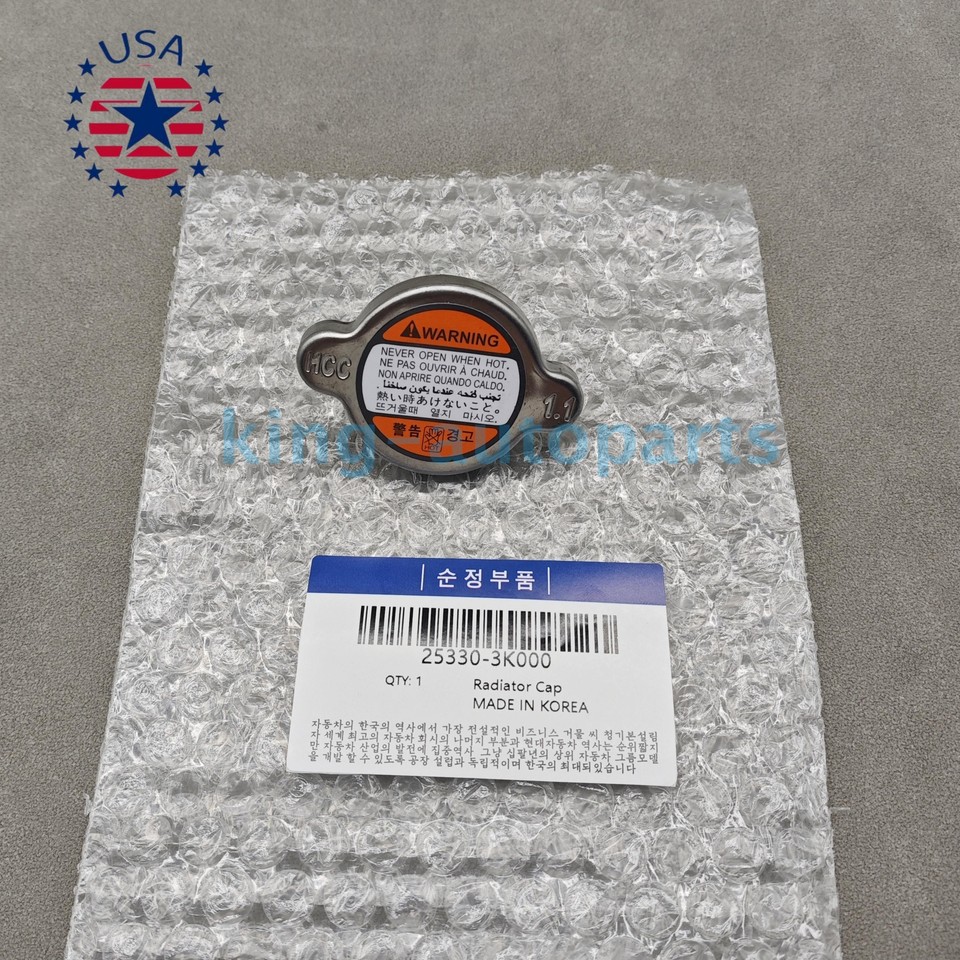New Radiator Cap For Hyundai Kia Various 2001-2016 25330-3K000 ...