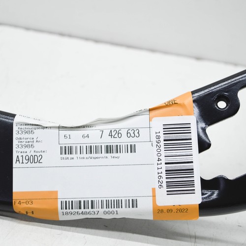 NEW BMW 2 F46 FRONT SLAM PANEL HEADLIGHT SUPPORT LEFT 51647426633 OEM ...