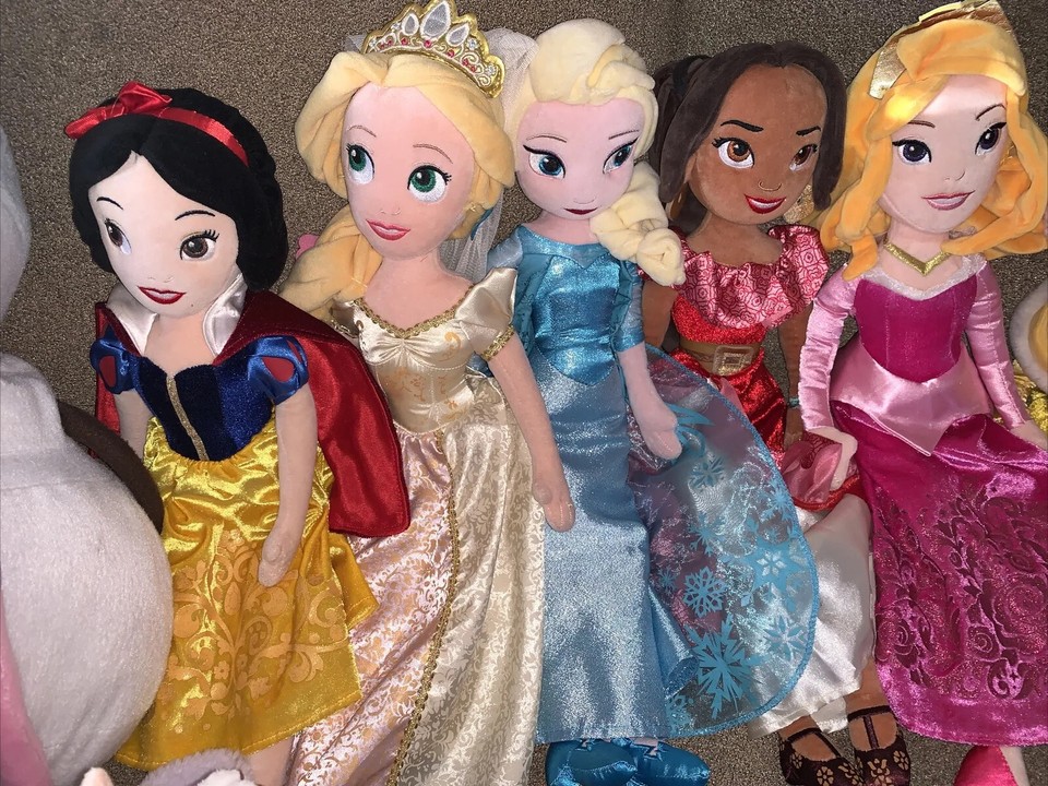 MASSIVE Disney Store Disney Princess Plush Dolls And Mixed Lot | eBay