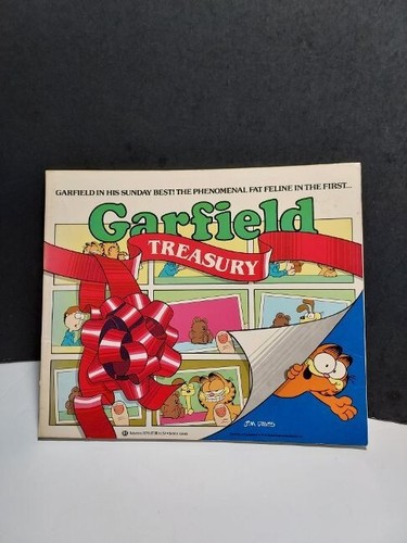 Garfield Vintage Treasury Book. Okay Condition First Edition 1982 | eBay