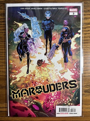 MARAUDERS 3 NM/NM+ EMMA FROST STORM ICEMAN RUSSELL DAUTERMAN COVER ...