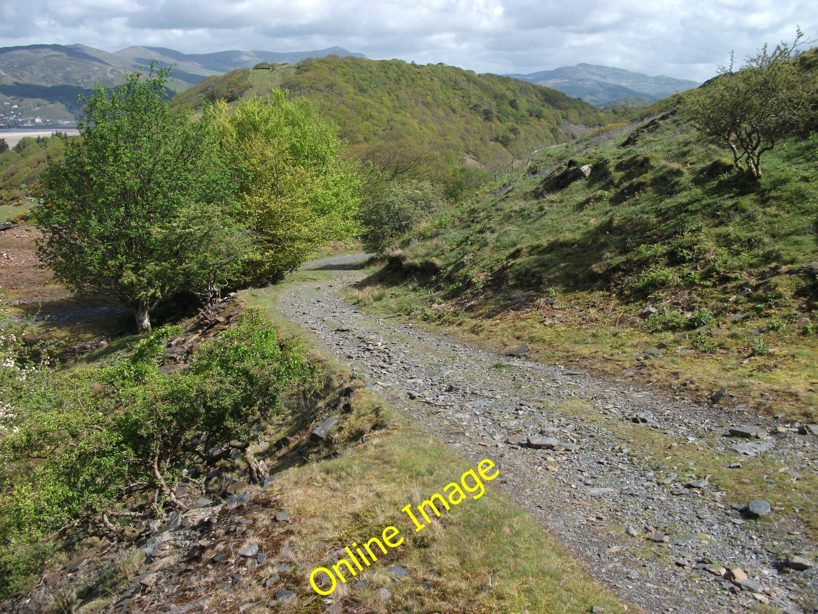 Photo 6x4 Llwybr Arfordir Cymru Friog/SH6112 The track is part of the ...