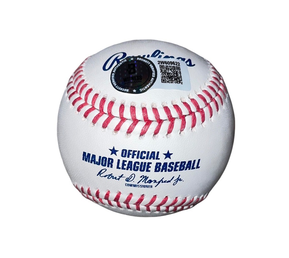 Jackson Merrill Signed Baseball San Diego Padres Autographed Auto ...