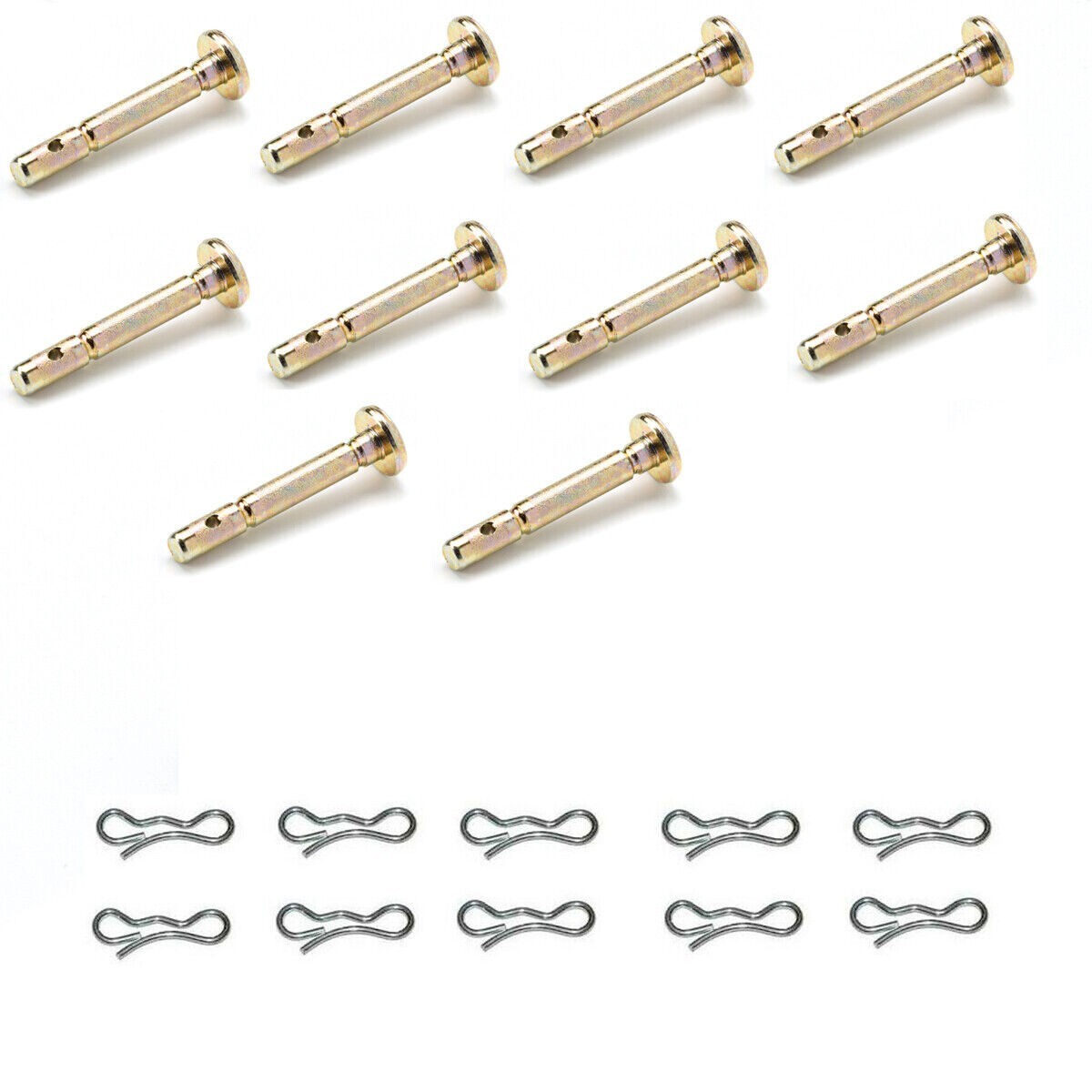 10pk Shear Pin & Clip MTD 738-04155 714-04040 900 series | eBay