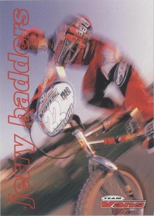 1998 Vans Team Vans 2nd Edition - Jerry Badders #60 for sale online | eBay