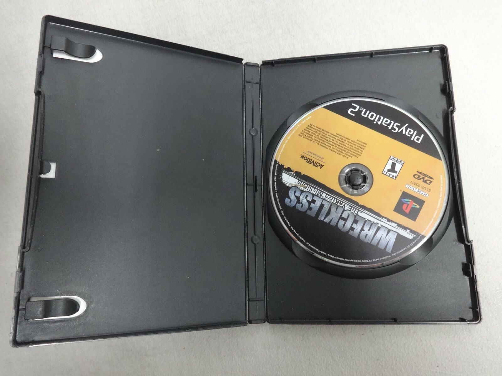 Wreckless The Yakuza Missions Sony Playstation 2 PS2 Game & Case, No ...