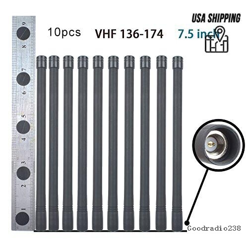 10x VHF ATV-6XL Antennas Compatible with VX261 VX264 VX351 VX354 VX231 ...