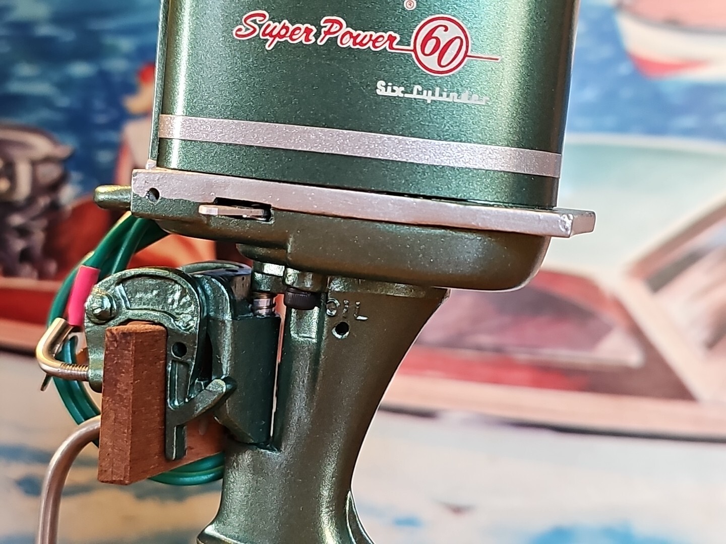 K&O CUSTOM Western Auto Wizard Super Power 60hp Electric Outboard Motor ...