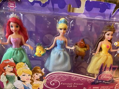 Disney Princess Little Kingdom Fairytale Friends Gift Set NEW dolls ...