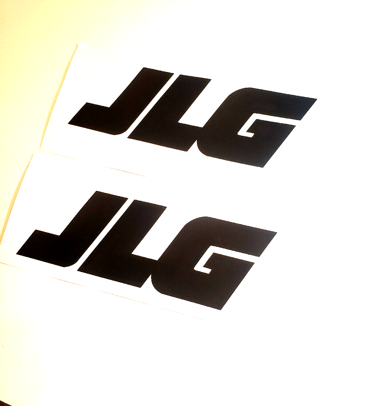 JLG Decals Stickers Boom Lift Sky Power (2) 18"X6" FAST USA | eBay