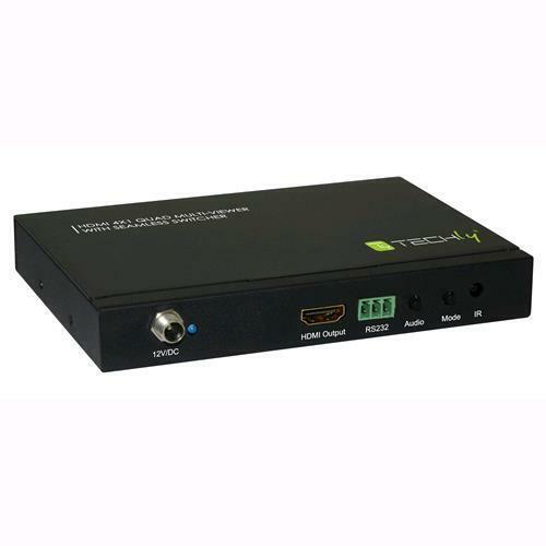 Techly Multiview HDMI 4x1 con switch seamless | eBay