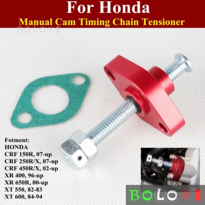 CNC Manual Cam Timing Chain Tensioner For Honda CRF 150R CRF 250R/X CRF ...