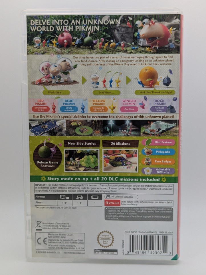 Pikmin 3 Deluxe (Nintendo Switch, 2020) | eBay UK