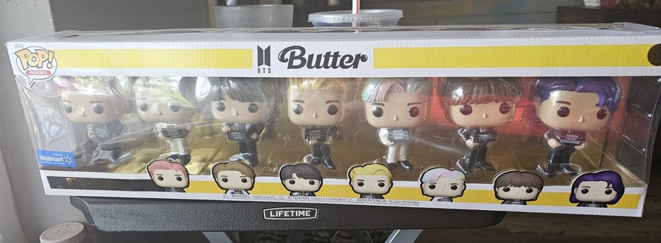 Funko Pop! Vinyl: BTS - BTS- Butter - 7 Pack - Walmart (Exclusive) | eBay