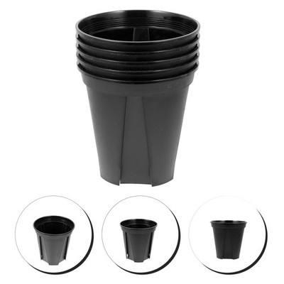 5 Pcs Root Control Pot Flower Decoration Small Plastic Flowerpots ...