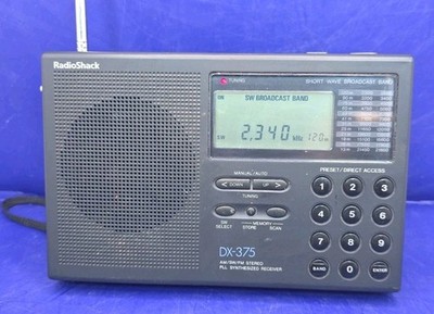Radio Shack DX-375 AM FM SW Stereo Receiver Cat # 20-212A Shortwave ...