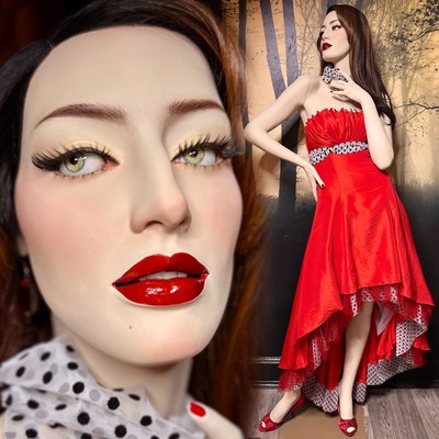 ROOTSTEIN Female Mannequin Full Realistic ULLA Green Glass Eyes & Teeth ...