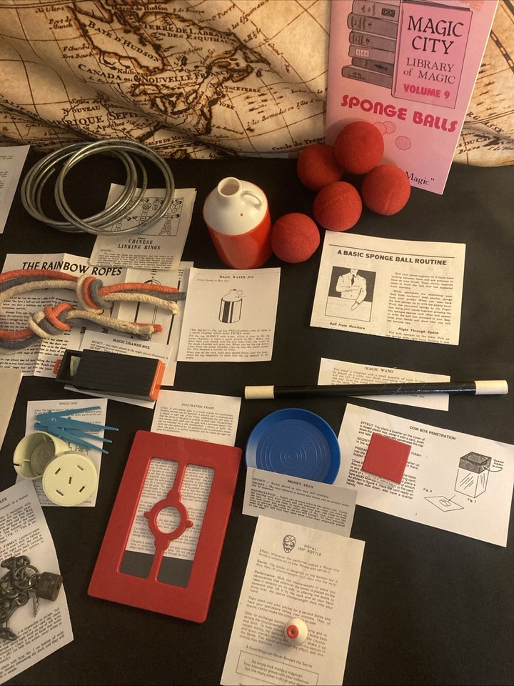 💥Vintage “Adams” Collectable Magic Tricks Bundle 1980’s🇺🇸 | eBay
