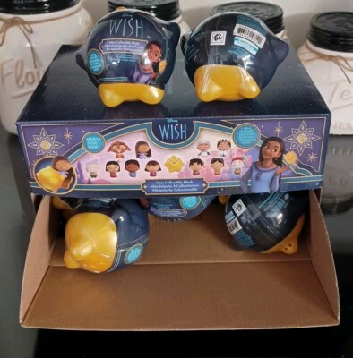 Set of 2 Disney Wish 3” Mini Plush Toys in Wishing Star NEW Sealed ...