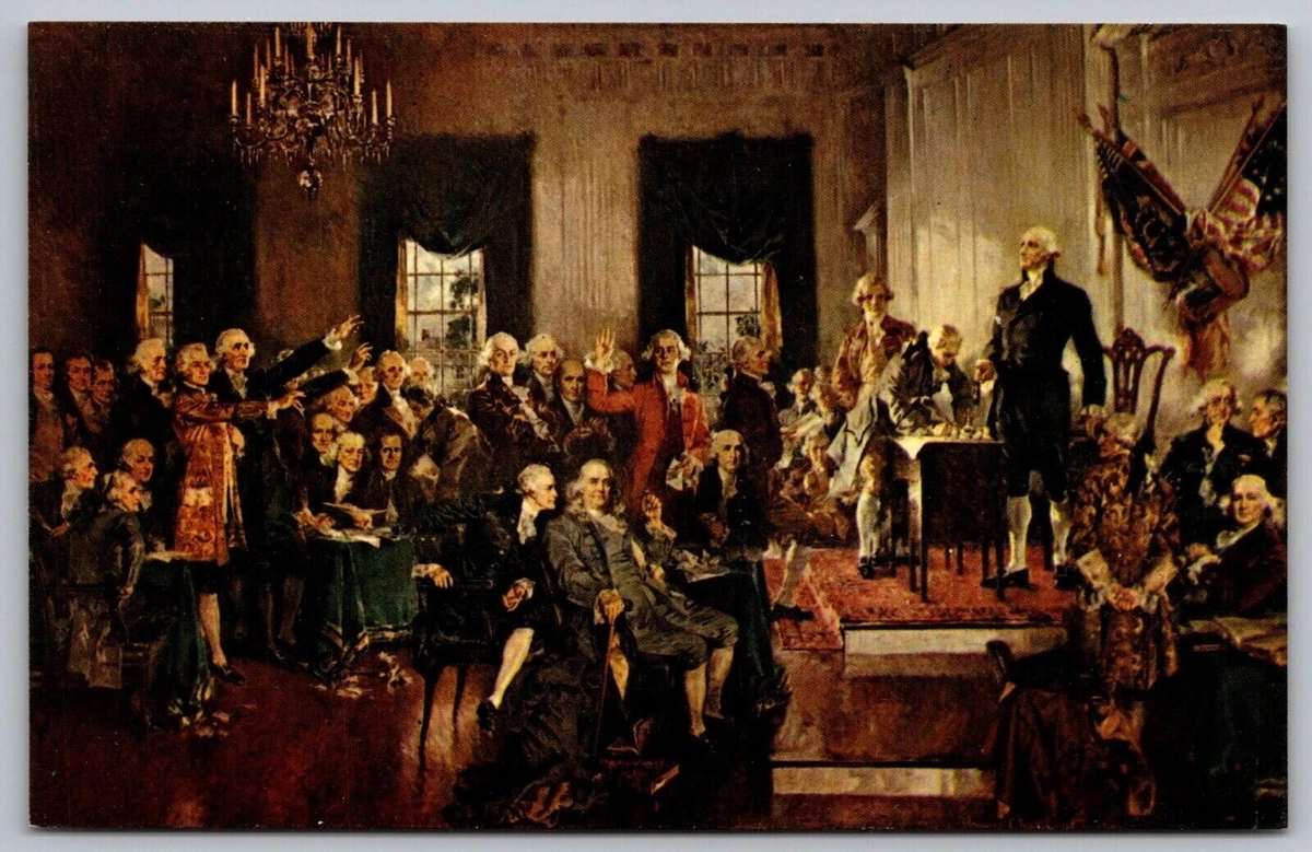 The Signing Of The Constitution Painting