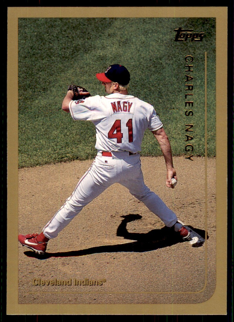 1999 Topps Baseball Card Charles Nagy Cleveland Indians #389 | eBay