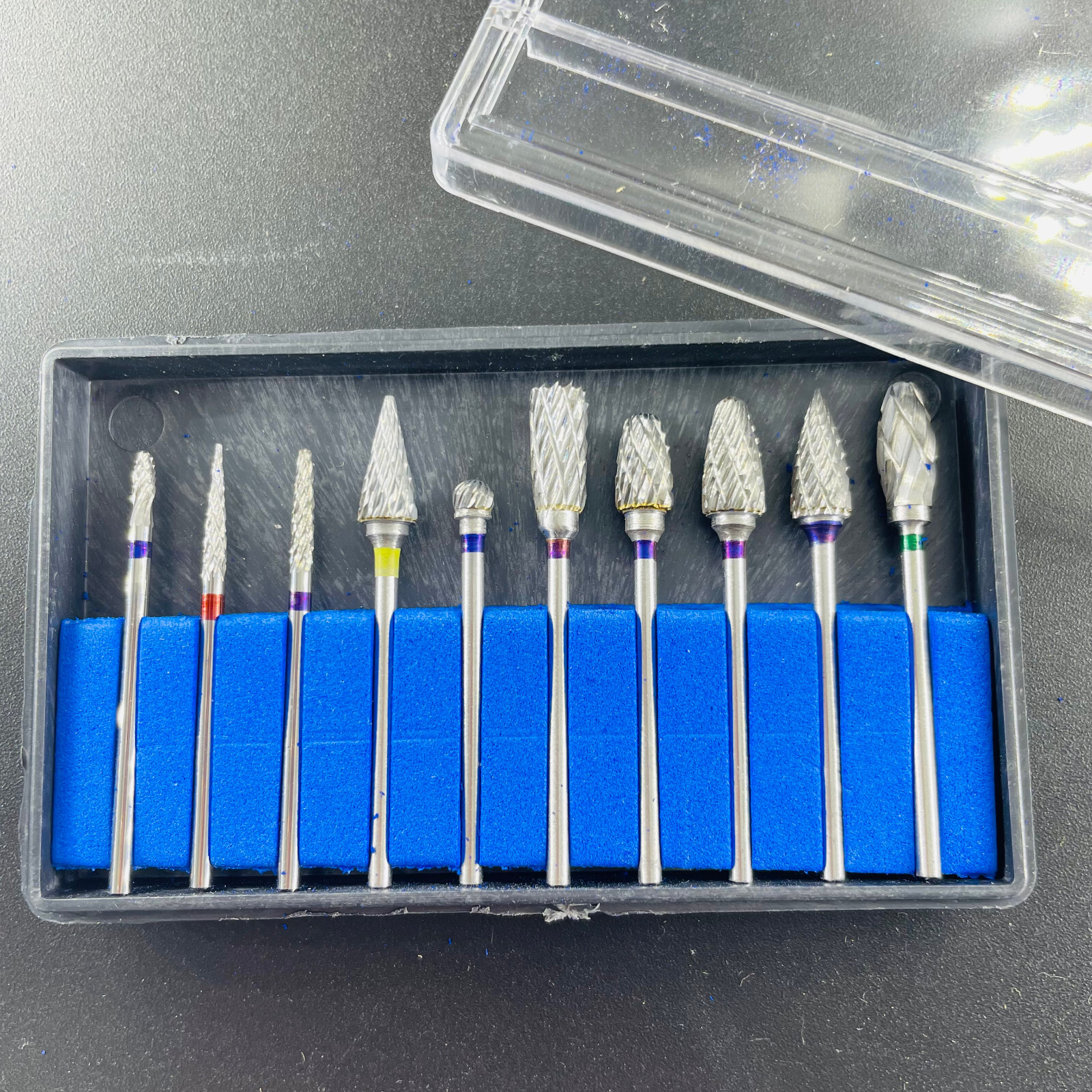 Tungsten Steel Dental Carbide Burs Lab Burrs Tooth Drill Grinder Bits ...