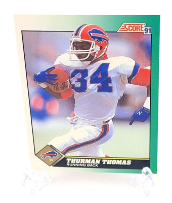 1991 Score Football Thurman Thomas Buffalo Bills #234 HOF NFL | eBay