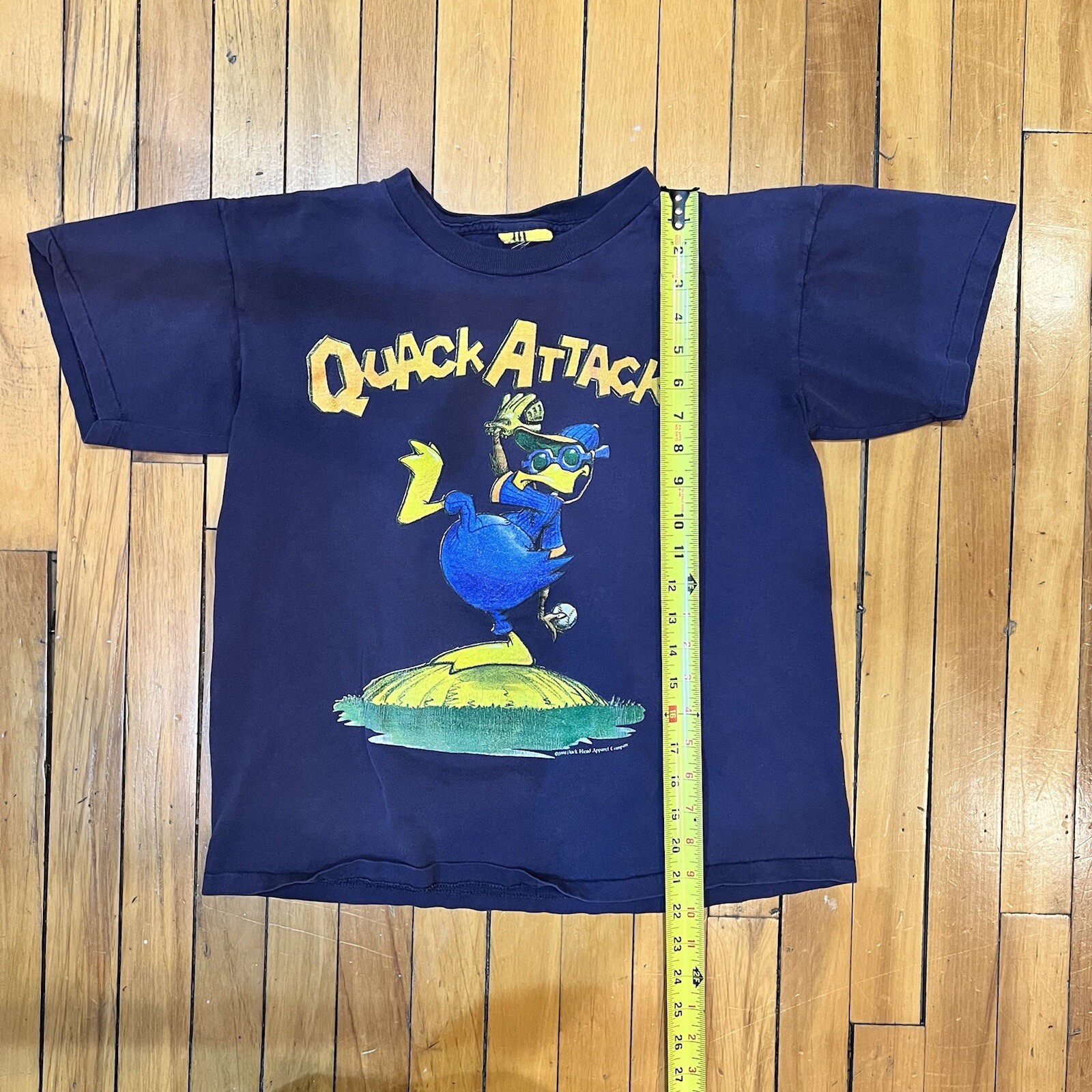 Vtg Quack Attack 1994 Donald Duck Graphic T-Shirt 90s… - Gem