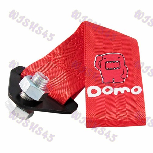 Universal Car Tow /Towing Strap Red DOMO KUN Racing Drift Rally Belt ...