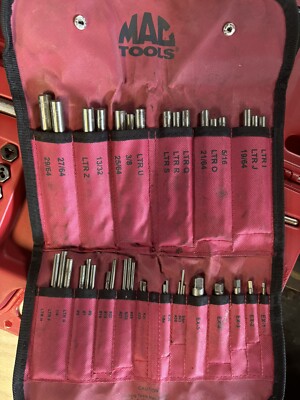 Mac Tools 117-PC TD117COMBOS Tap and Die Drill Extractor Super Set ...